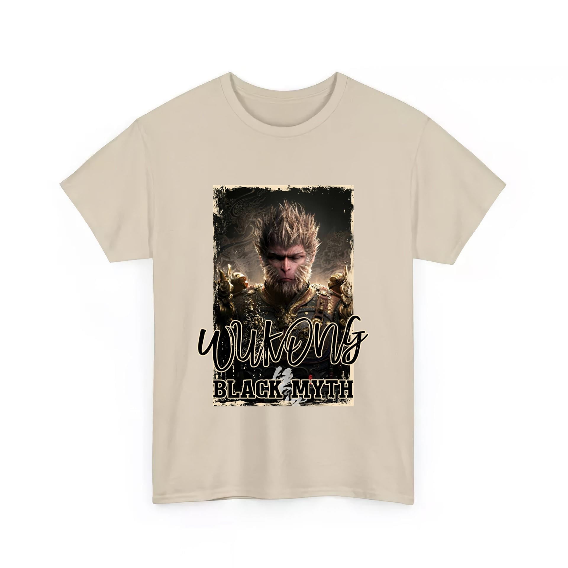 Legendary Monkey King Graphic Shirt, Lightweight Mythology-Inspired Tee ...