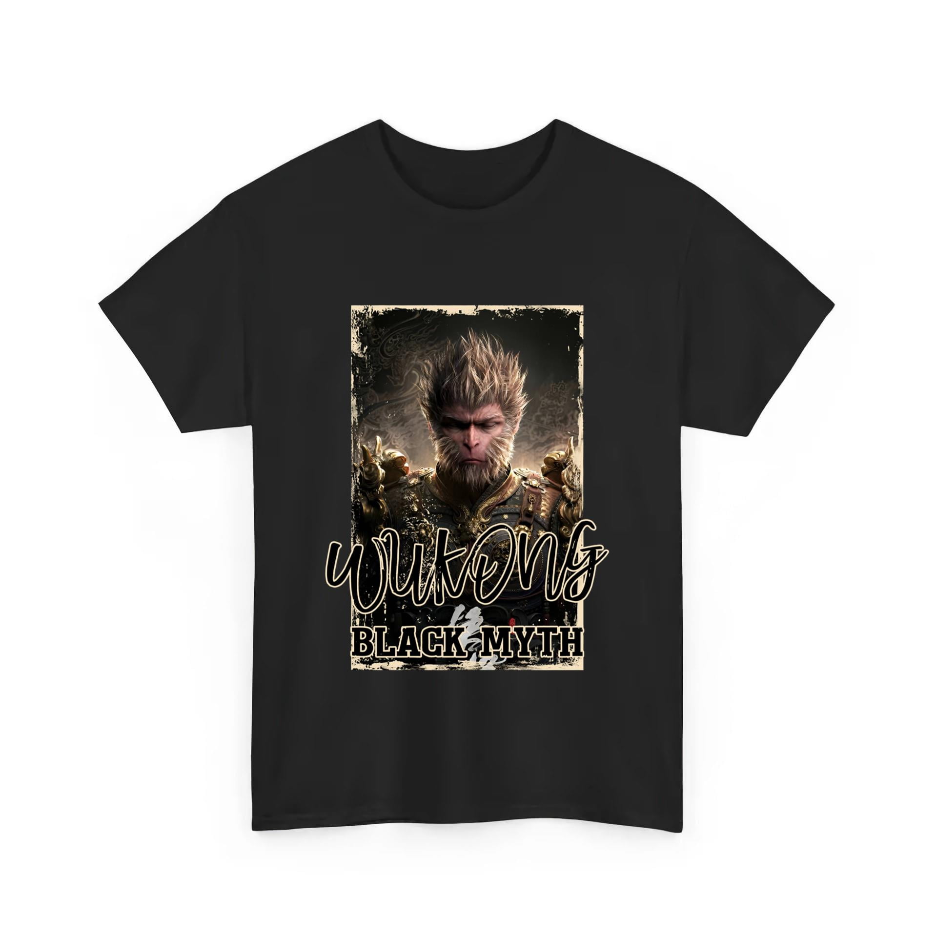 Legendary Monkey King Graphic Shirt, Lightweight Mythology-Inspired Tee ...
