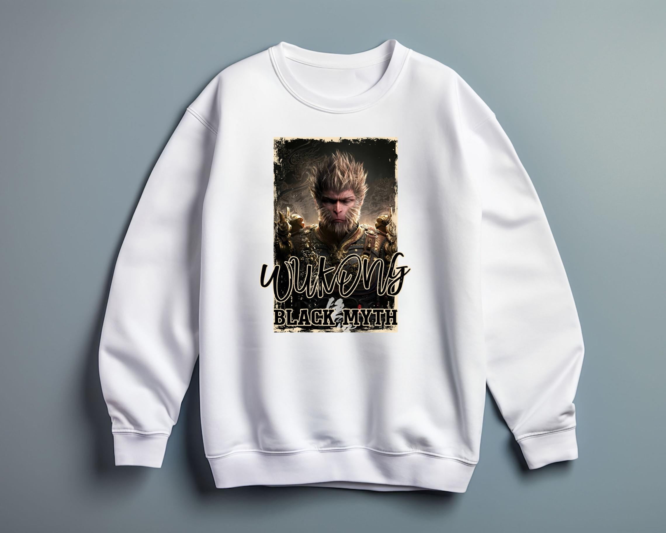 Legendary Monkey King Graphic Shirt, Lightweight Mythology-Inspired Tee ...