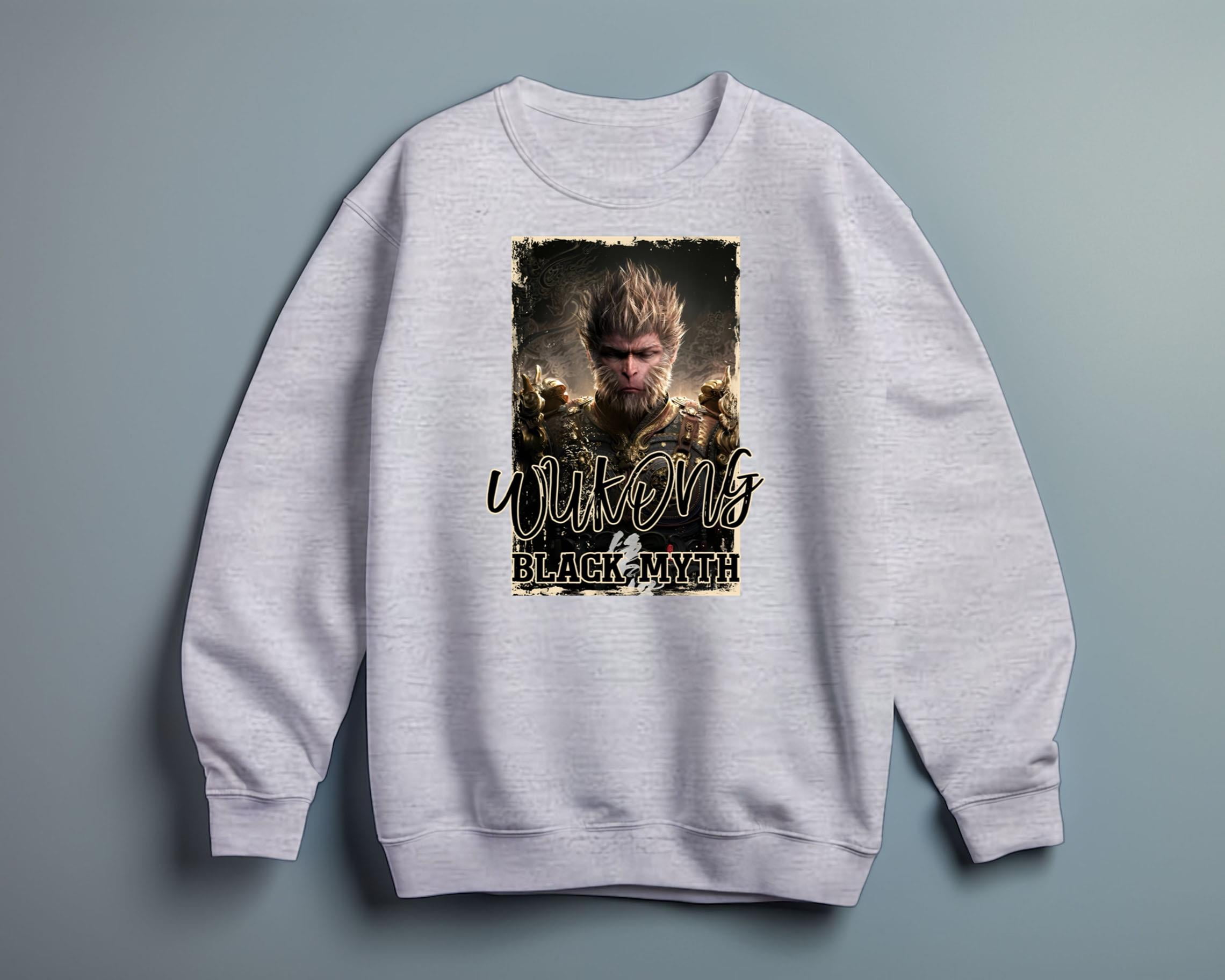 Legendary Monkey King Graphic Shirt, Lightweight Mythology-Inspired Tee ...