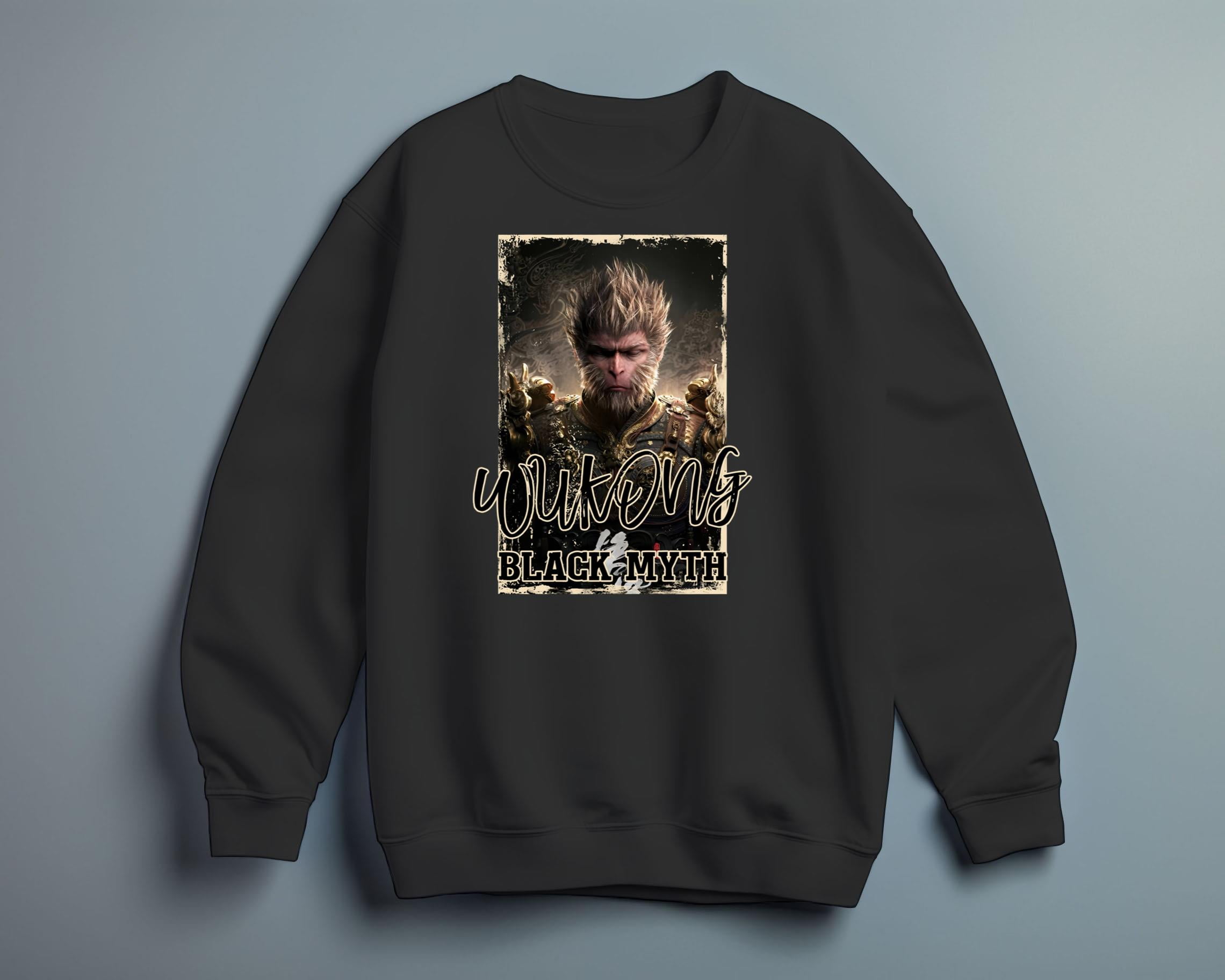 Legendary Monkey King Graphic Shirt, Lightweight Mythology-Inspired Tee ...