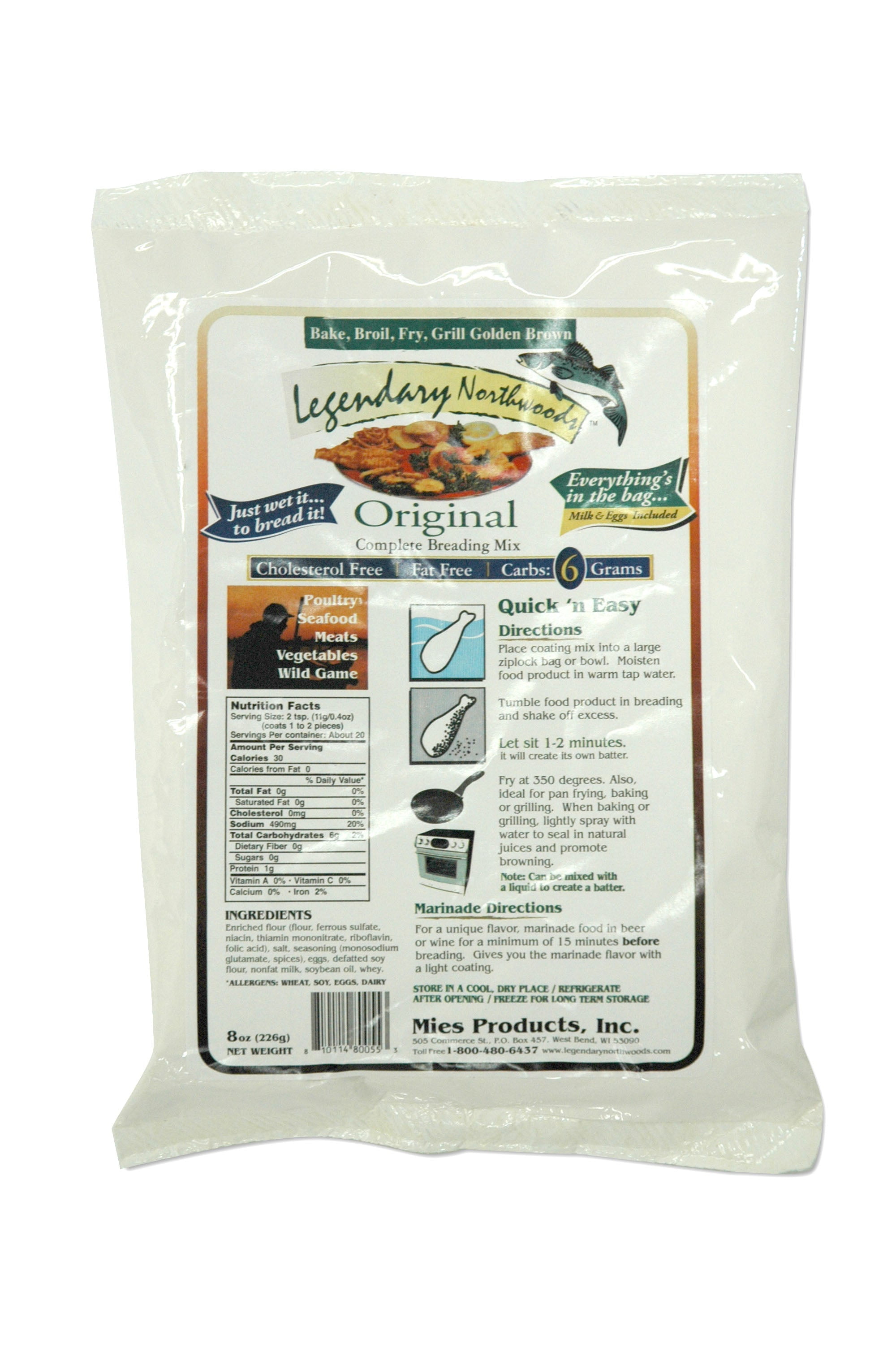 Legendary Northwoods, Original 8 oz. - Walmart.com
