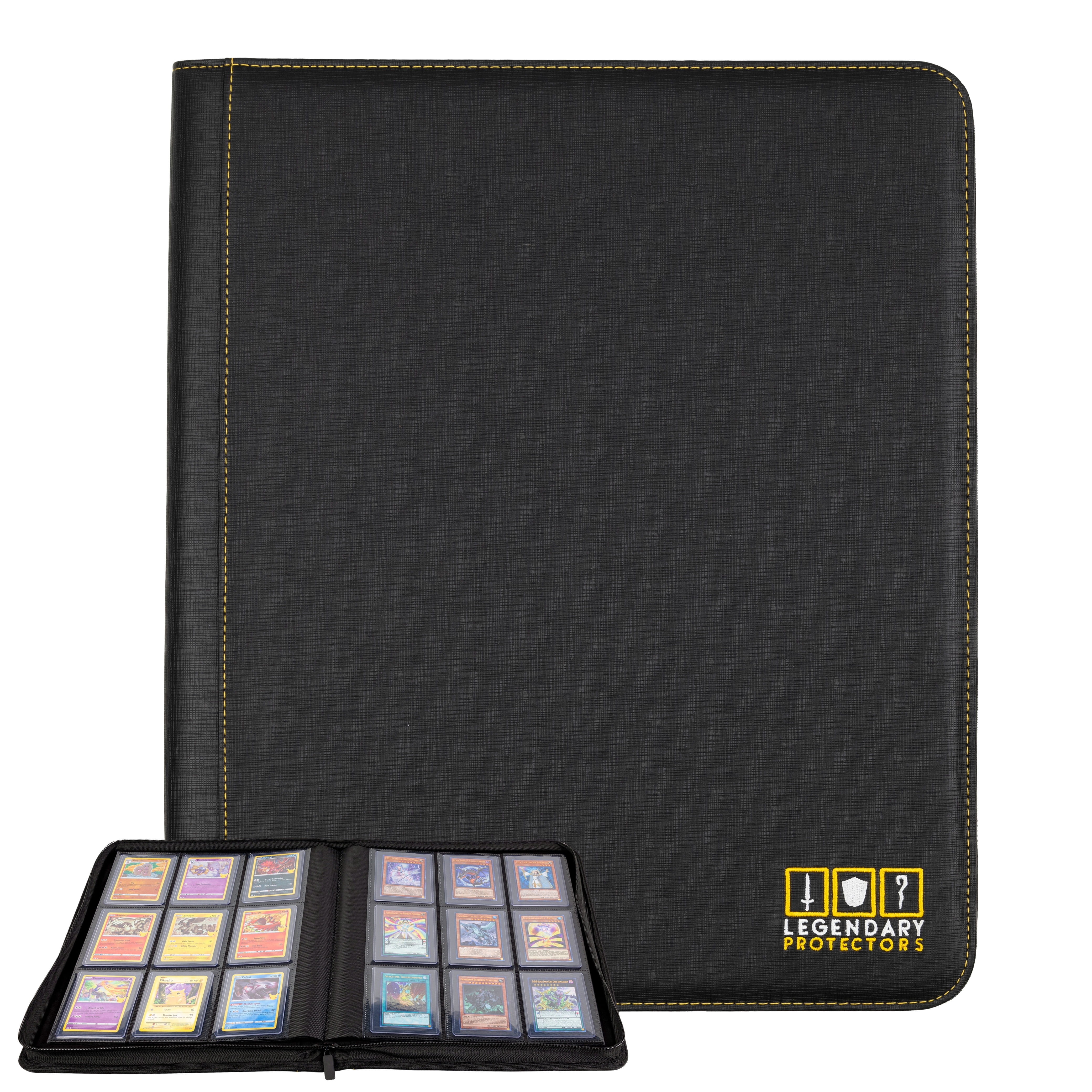 Legendary Protectors Toploader Binder, Holds 216 Toploaders, 9 Pocket ...