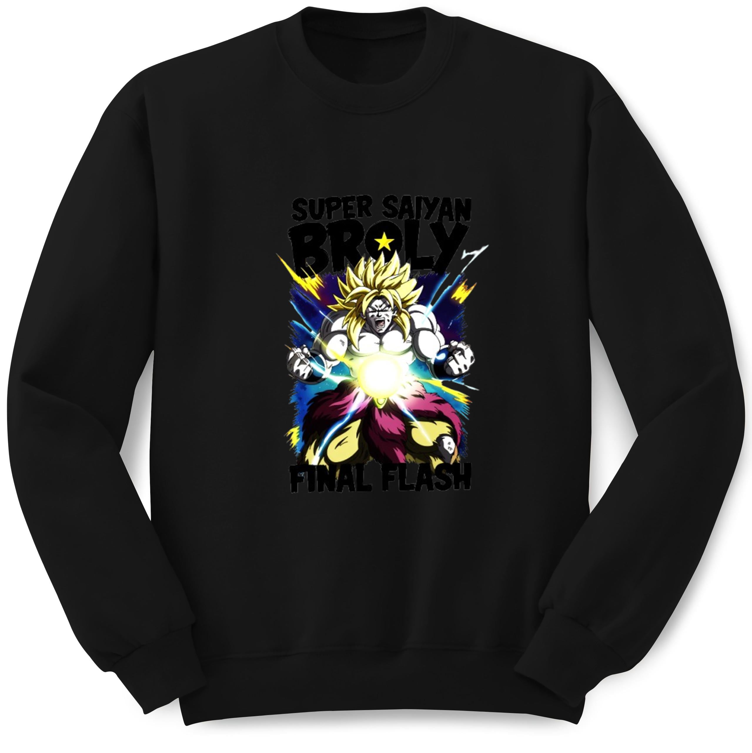 Legendary Saiyan Power Anime Shirt, Final Flash Super Saiyan Broly ...