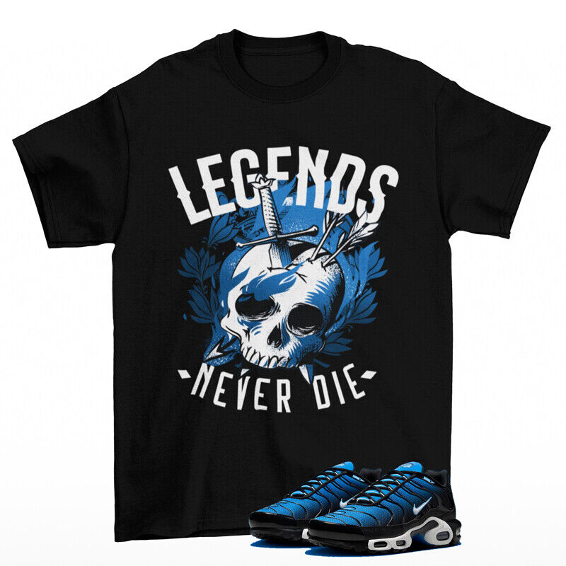 Legendary Shirt Black to Match Air Max Plus Aquarius Blue DM0032-402 ...