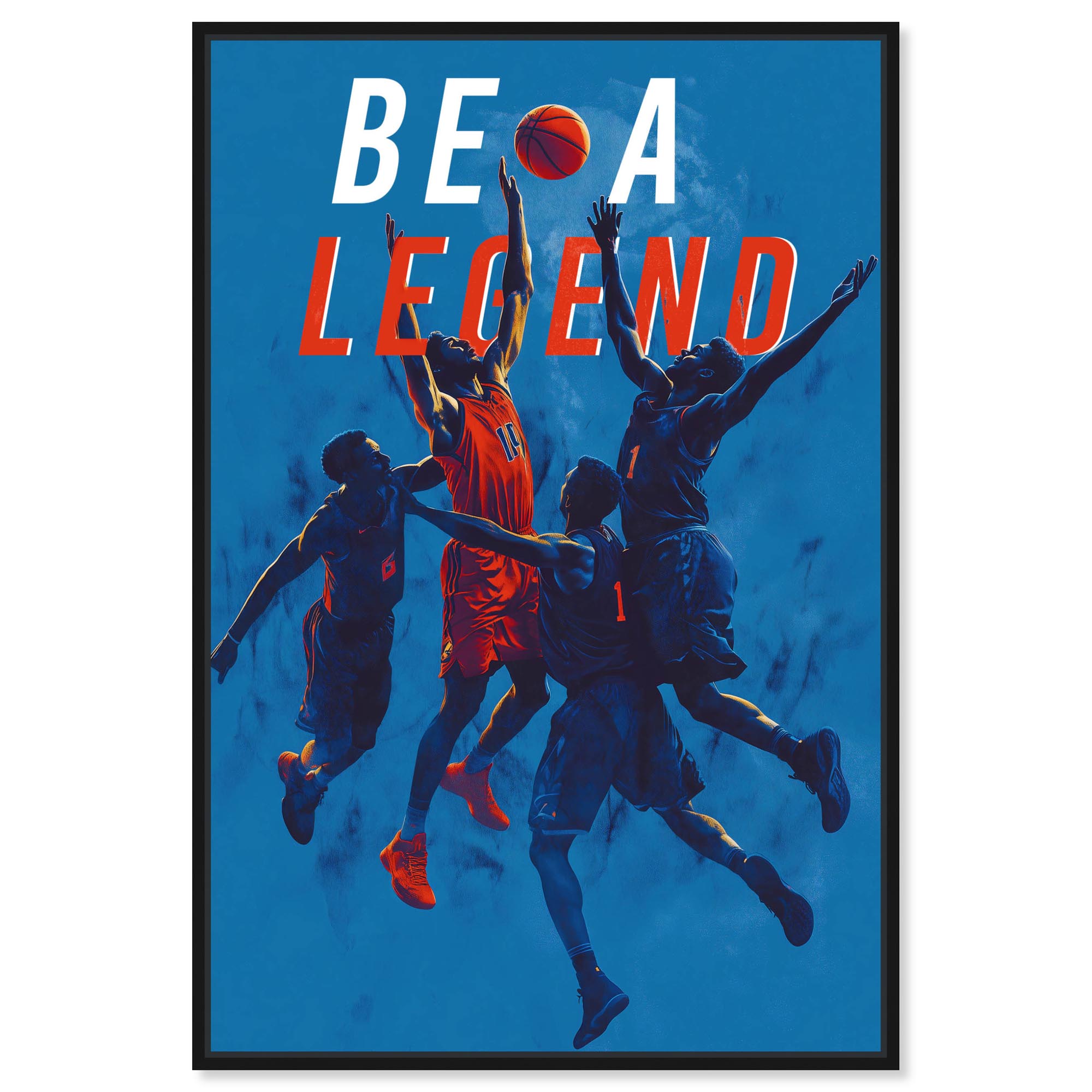 Legendary Shots Canvas Urban Posters by Art Remedy, Black Frame, 30 x ...