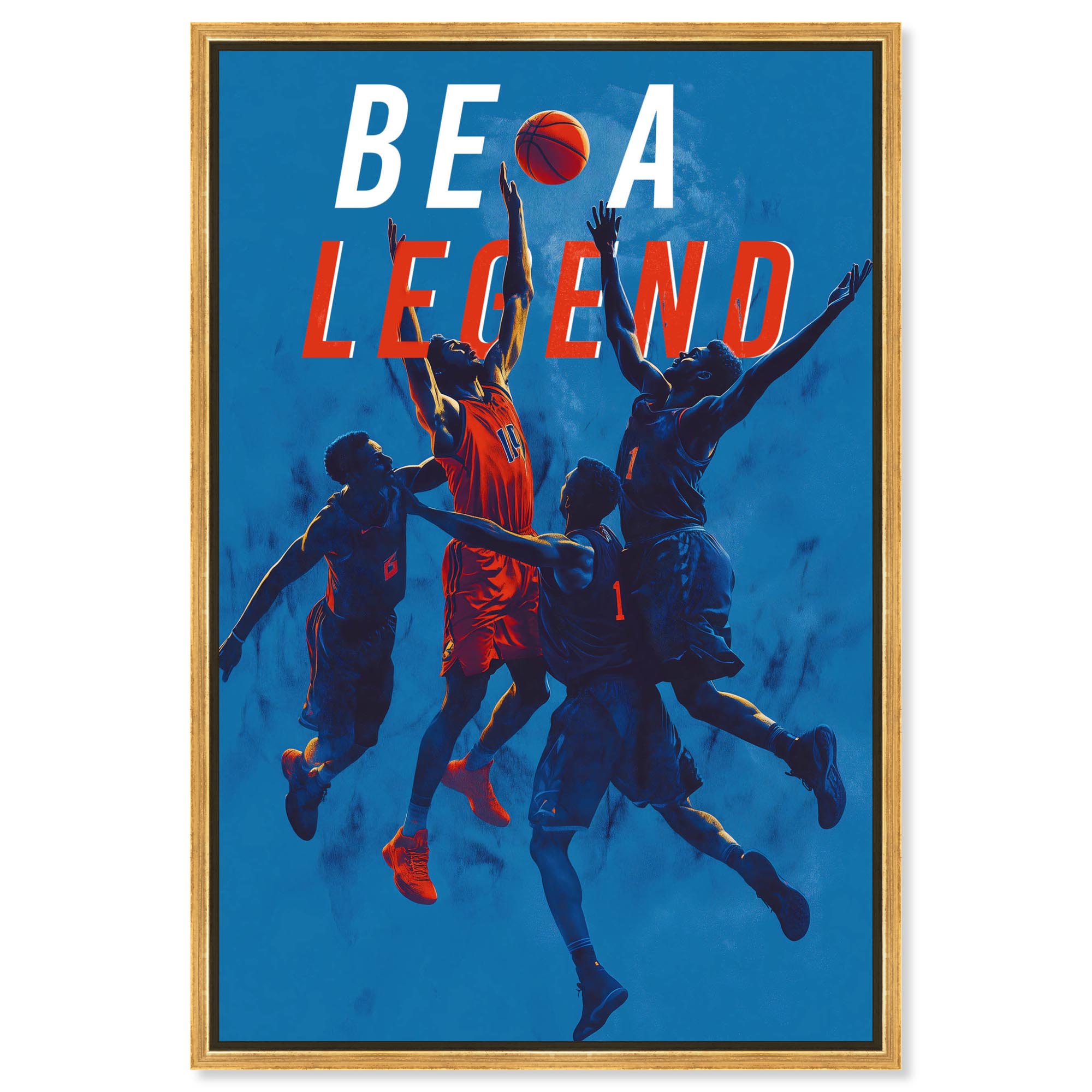 Legendary Shots Canvas Urban Posters by Art Remedy, Gold Frame, 30 x 45 ...