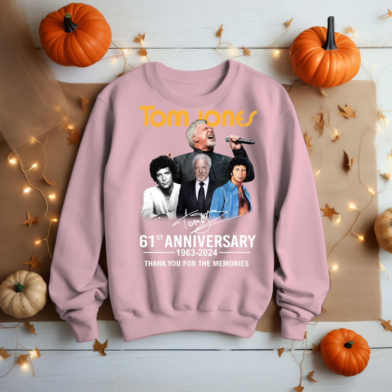 Legendary Singer 61st Anniversary 1963-2024 Thank You Memories Shirt ...