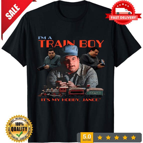 Legendary TV Series I'm A Train Boy Shirt It's My Hobby Janiced, ULTRA ...