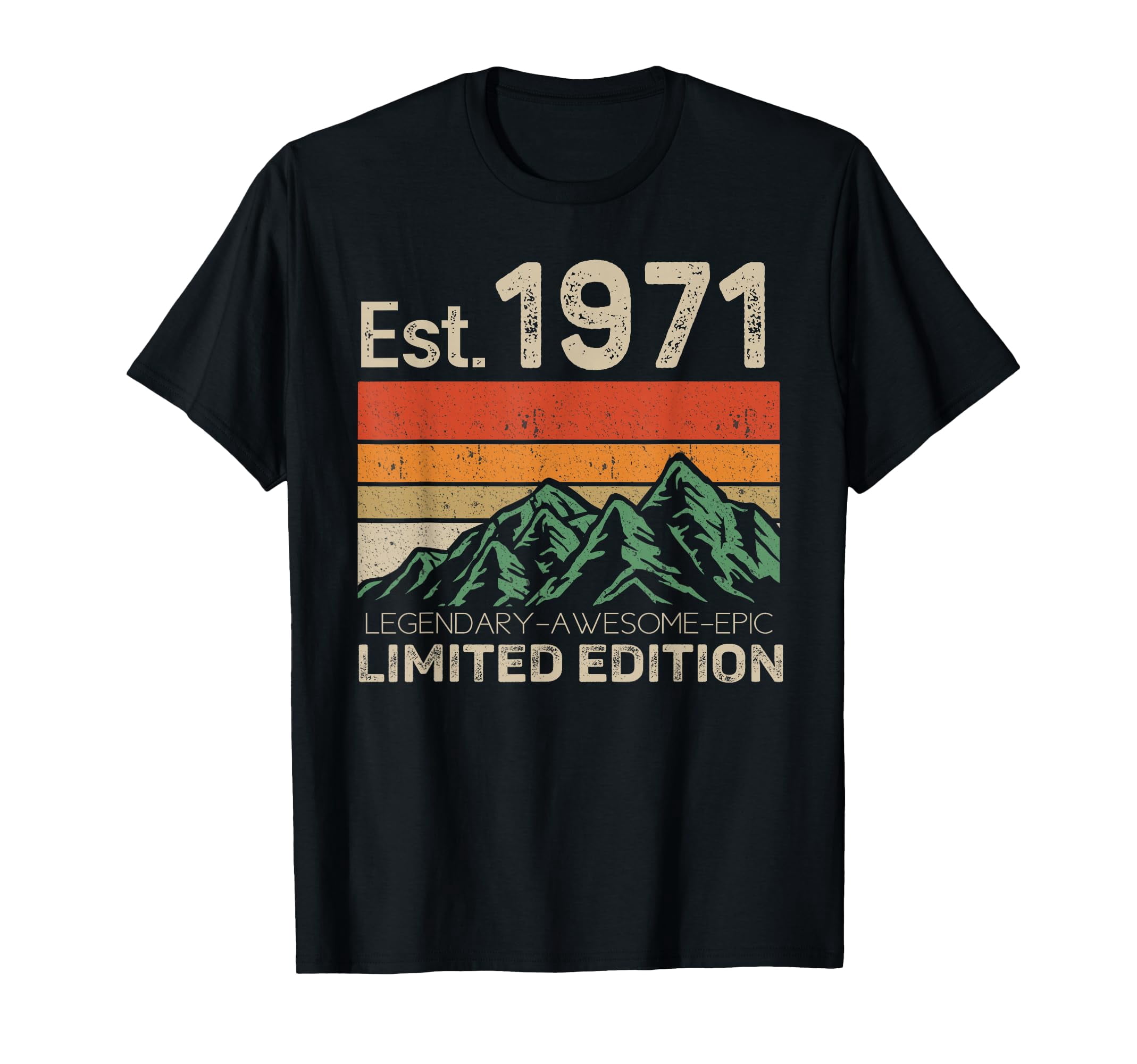 Legendary Vintage Mountain Landscape T-Shirt - Epic Limited Edition ...
