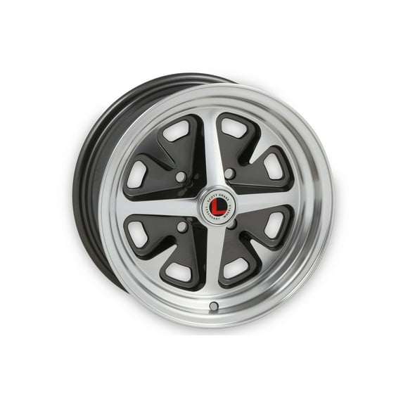 Legendary Wheels Magnum 400 - 15 x 6 in. - 4 x 4.5 - 3.75 bs - Charcoal ...