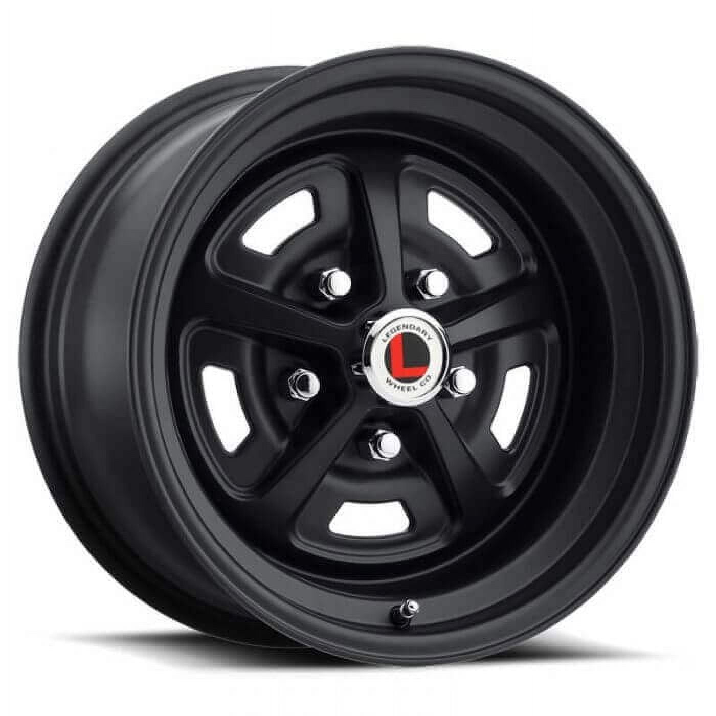 Legendary Wheels Magnum 500 - 15 x 7 in. - 5 x 4.5 - 4.25 bs - Stealth ...