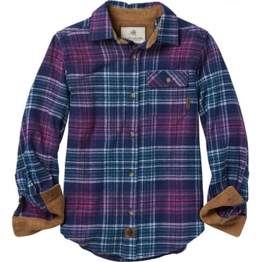 Legendary Whitetails Men's Western Plaid Flannel Long Sleeve Shirt ...
