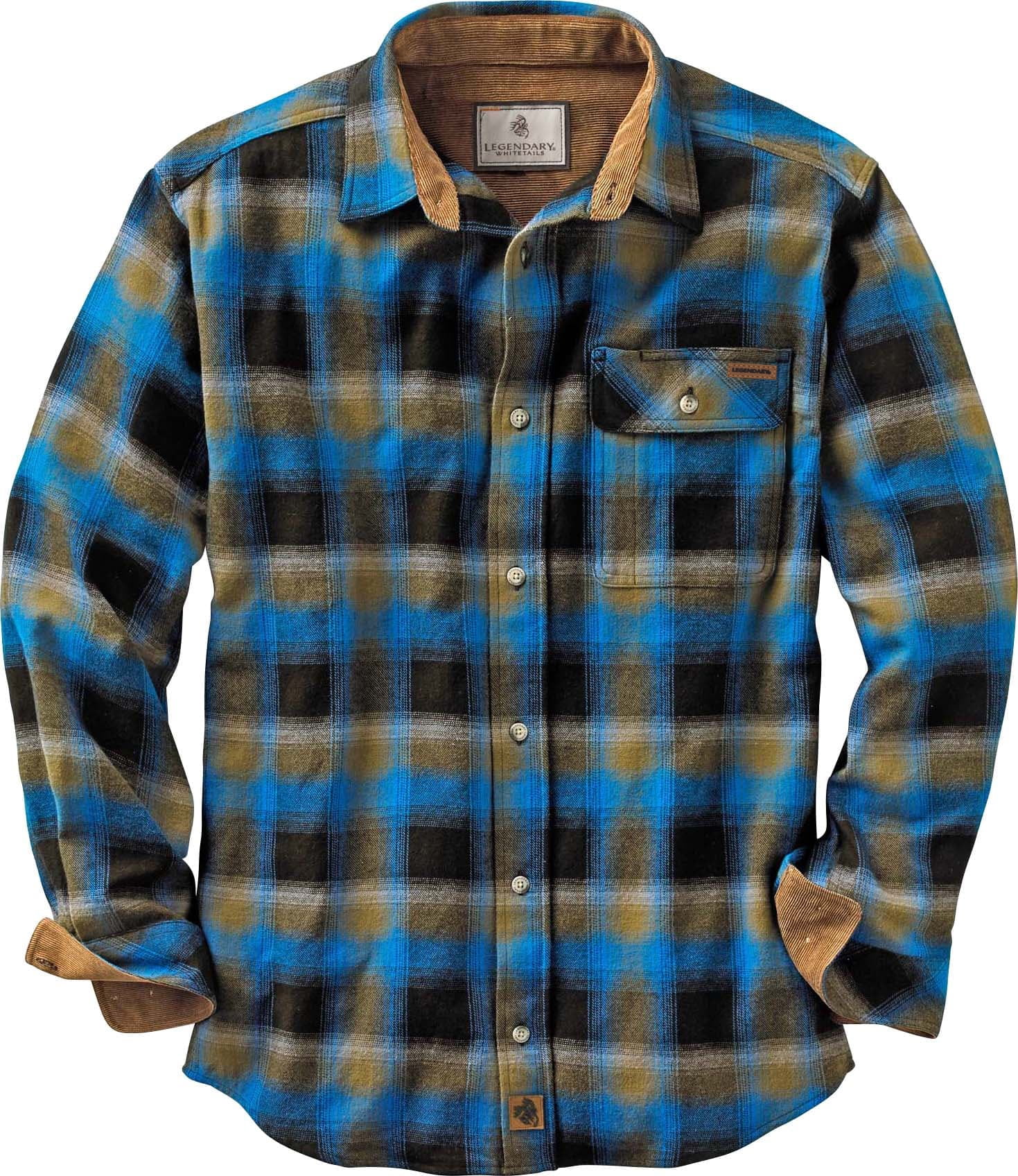 Legendary Whitetails Men's Buck Camp Wearable Flannel Shirt - Walmart.com