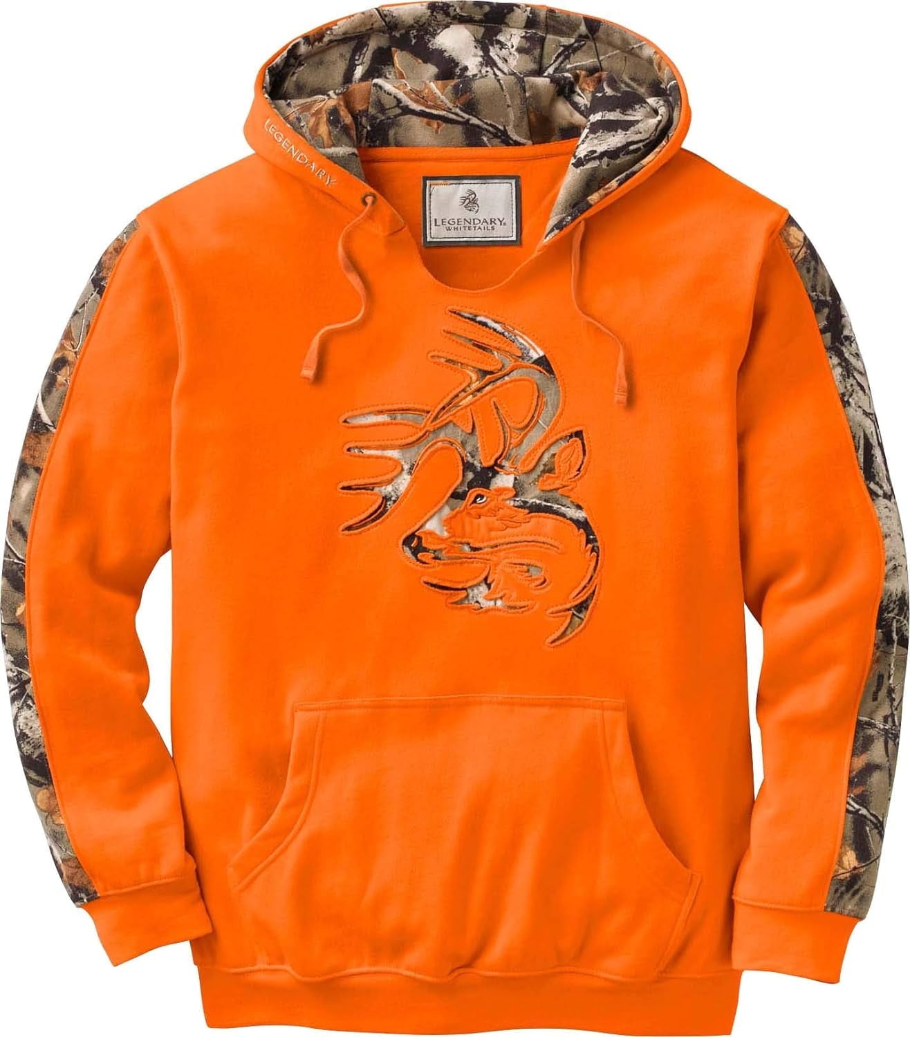 Legendary Whitetails Men's Camo Outfitter Hoodie Long Sleeve Sweatshirt ...