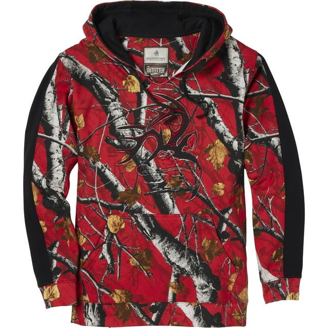Legendary Whitetails Men's Camo Outfitter Hoodie Long Sleeve Sweatshirt ...