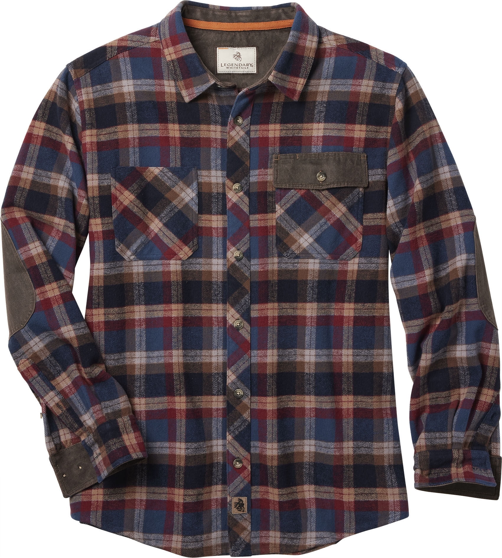Legendary Whitetails Men's Harbor Heavyweight Long Sleeve Flannel Shirt ...