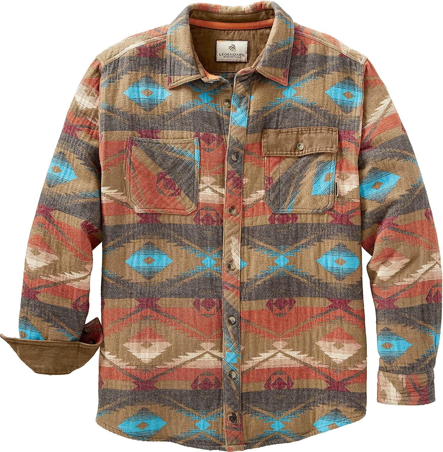 Legendary Whitetails Men's Harbor Heavyweight Long Sleeve Flannel Shirt ...