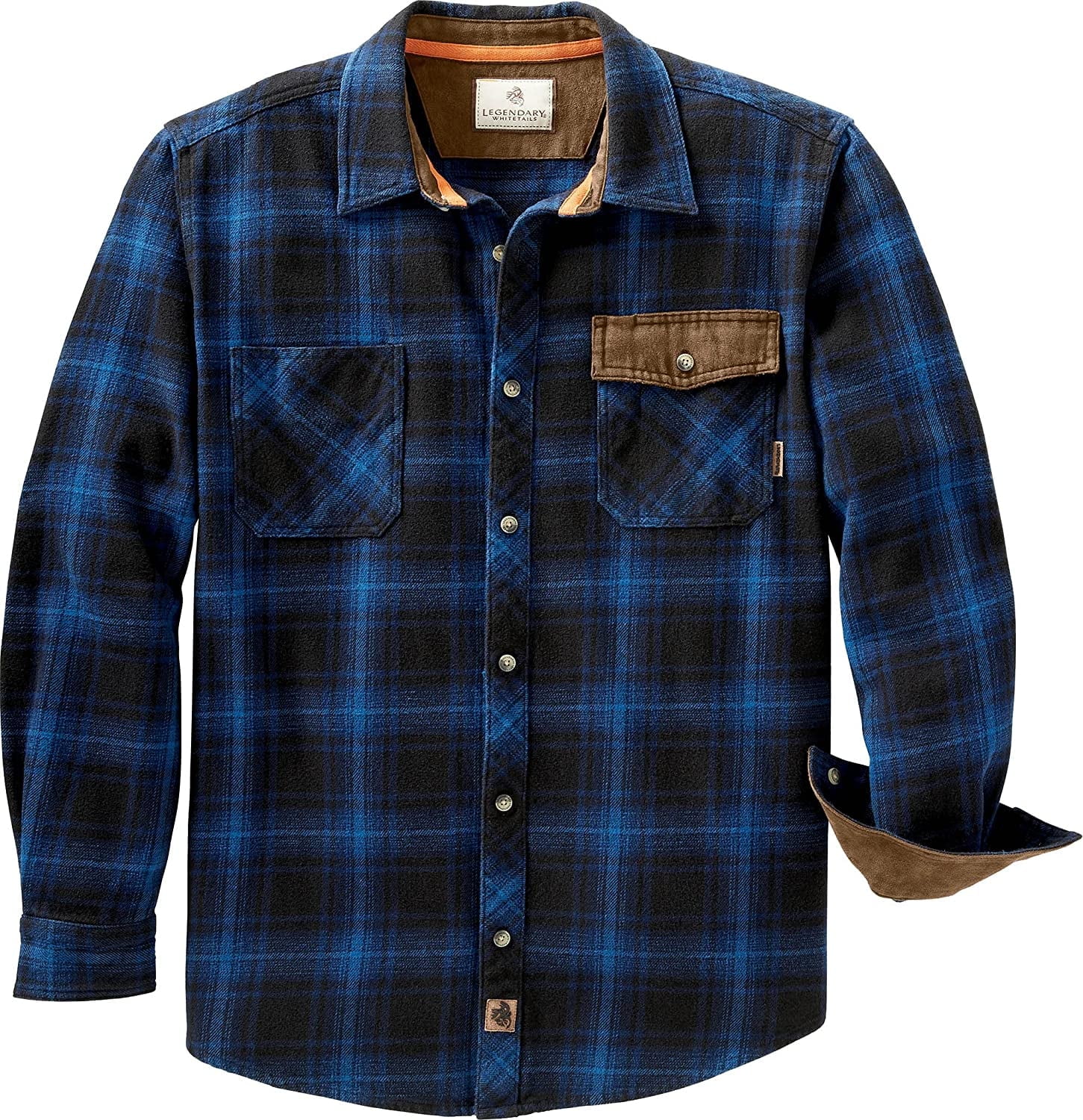 Legendary Whitetails Men's Harbor Heavyweight Long Sleeve Flannel Shirt ...