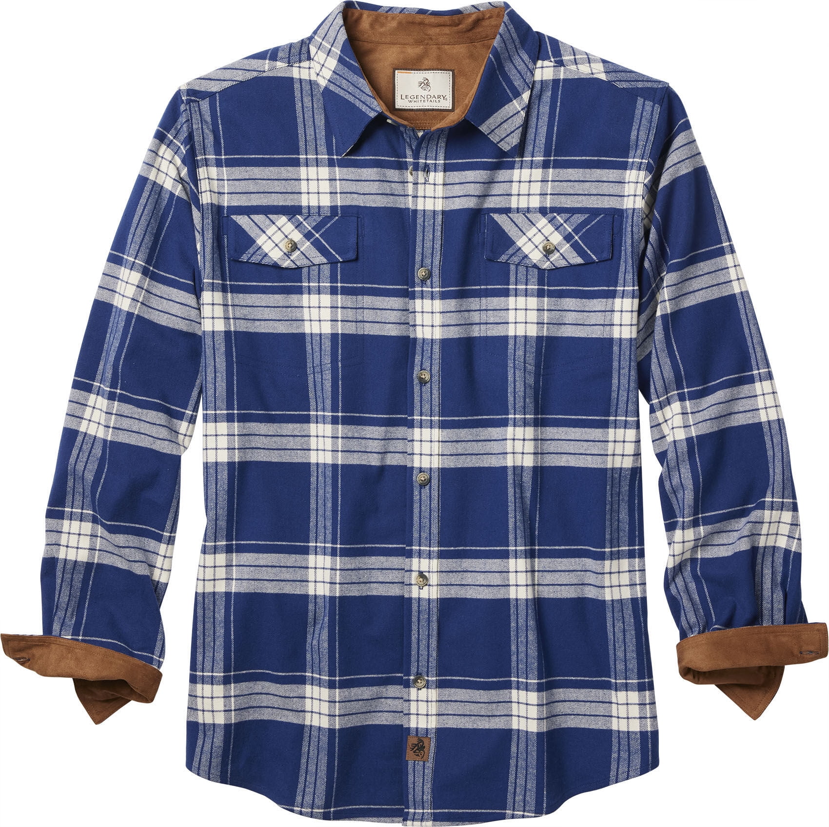 Legendary Whitetails Men's Legendary Stretch Flannel Long Sleeve Shirt ...