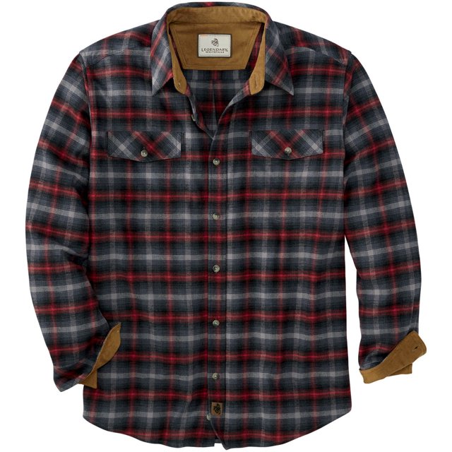 Legendary Whitetails Men's Legendary Stretch Flannel Long Sleeve Shirt ...