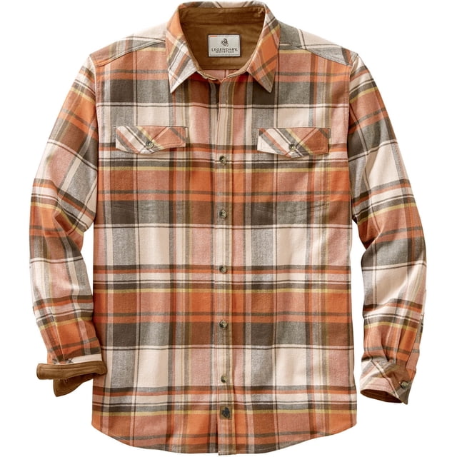 Legendary Whitetails Men's Legendary Stretch Flannel Long Sleeve Shirt ...