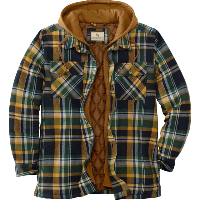 Legendary Whitetails Men's Maplewood Hooded Flannel Shirt Jacket ...