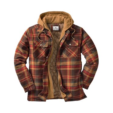 Legendary Whitetails Men's Journeyman Rugged Flannel Lined Shirt Jacket ...