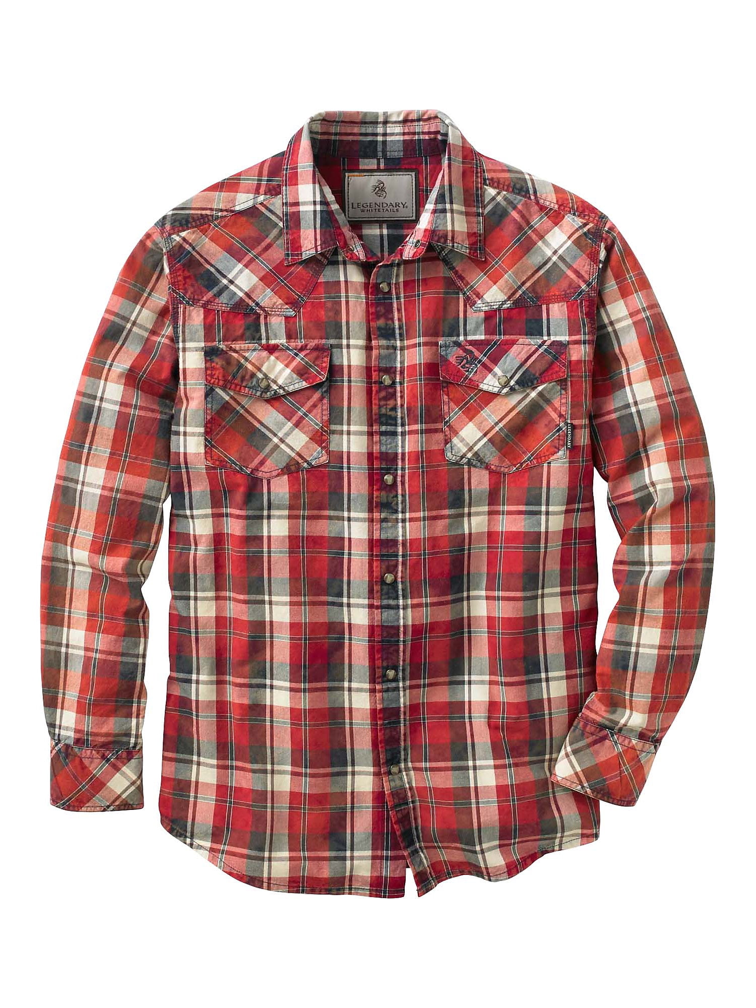 Legendary Whitetails Men's Outlaw Western Shirt - Walmart.com Legendary Whitetails Men's Outlaw Western Shirt - Walmart.com