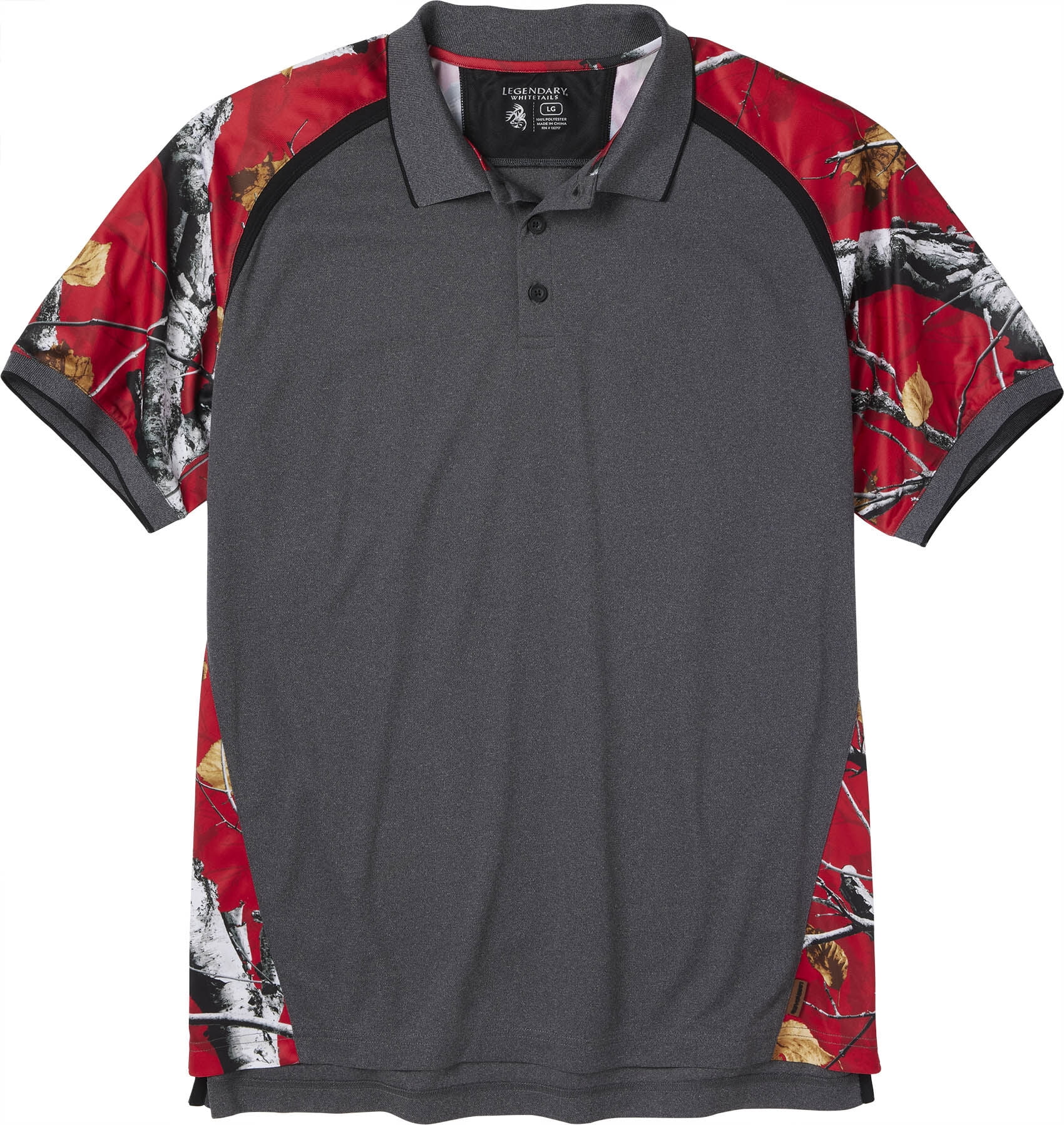 Legendary Whitetails Men's Pro Hunter Performance Polo Short Sleeve ...