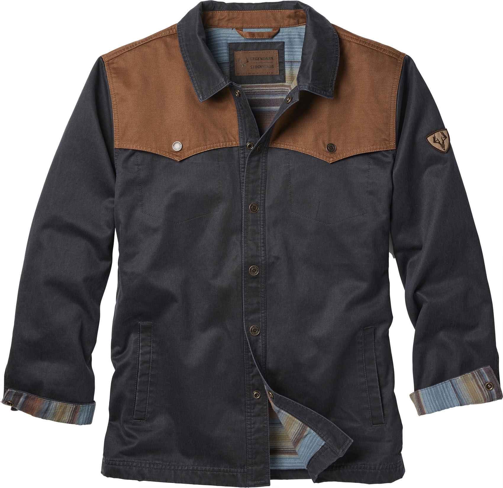 Legendary Whitetails Men's Stockyards Lonestar Waxed Canvas Shirt ...