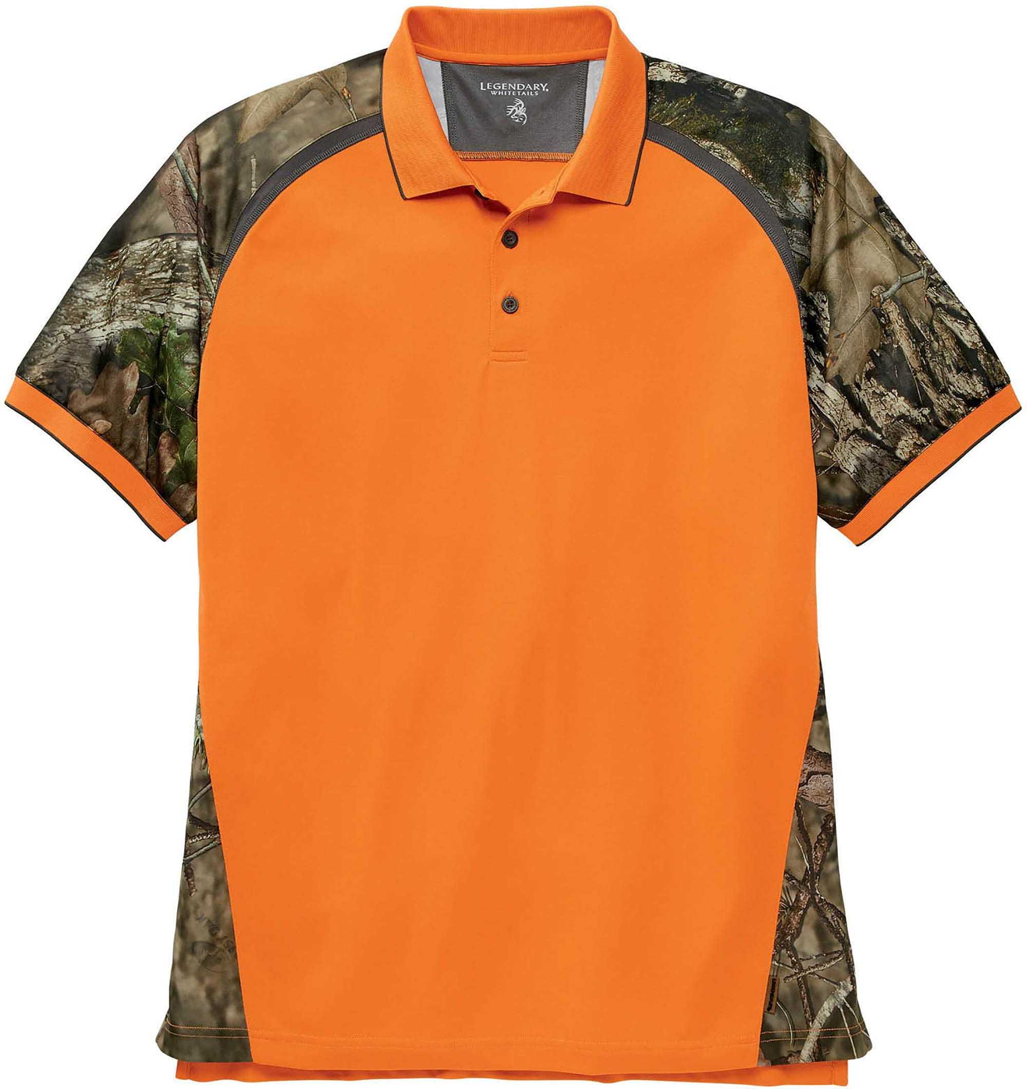 Legendary Whitetails Mens Pro Hunter Performance Polo, Burnt Orange ...