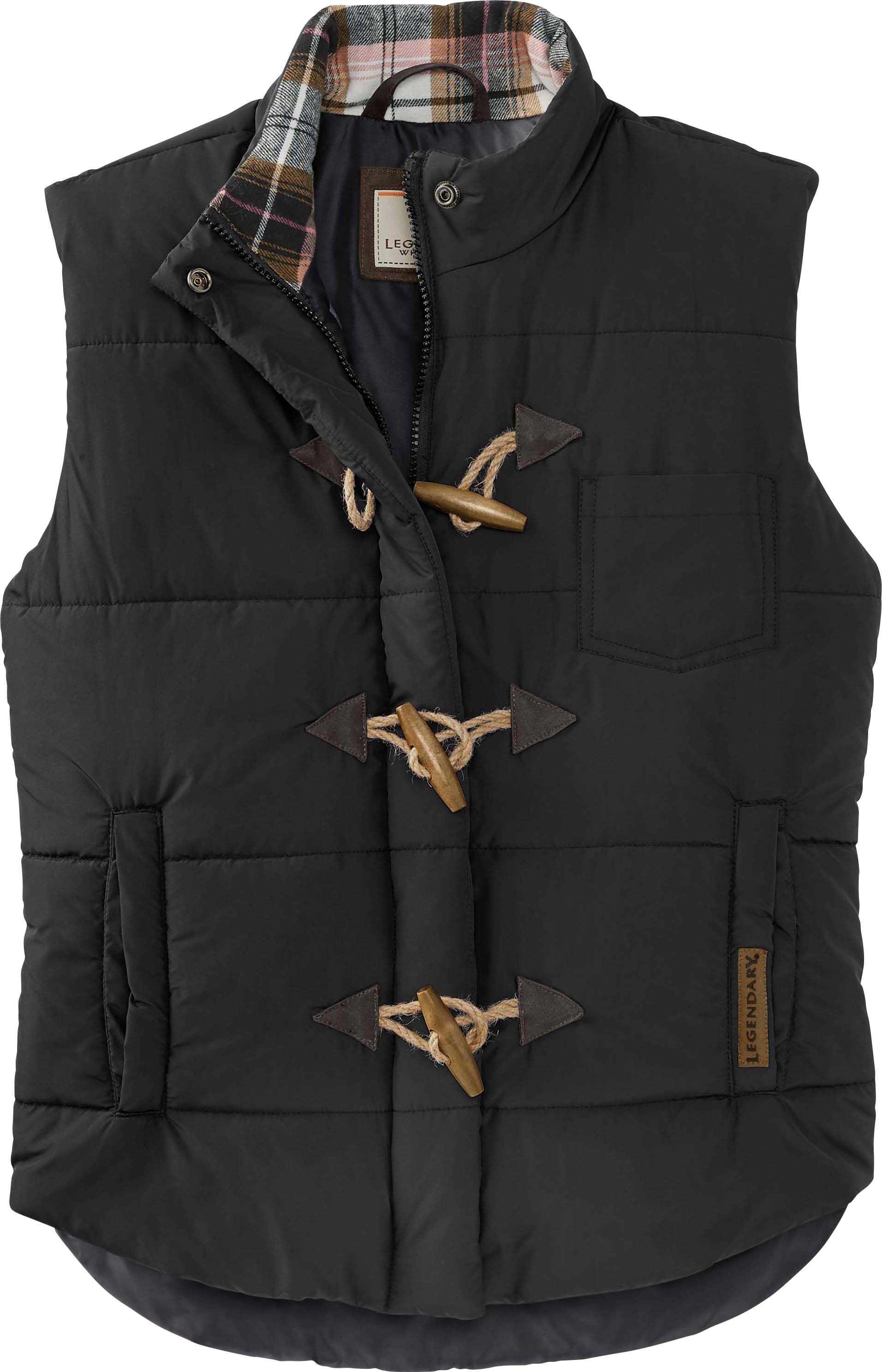 Legendary Whitetails Women's Quilted Toggle Puffer Vest - Walmart.com