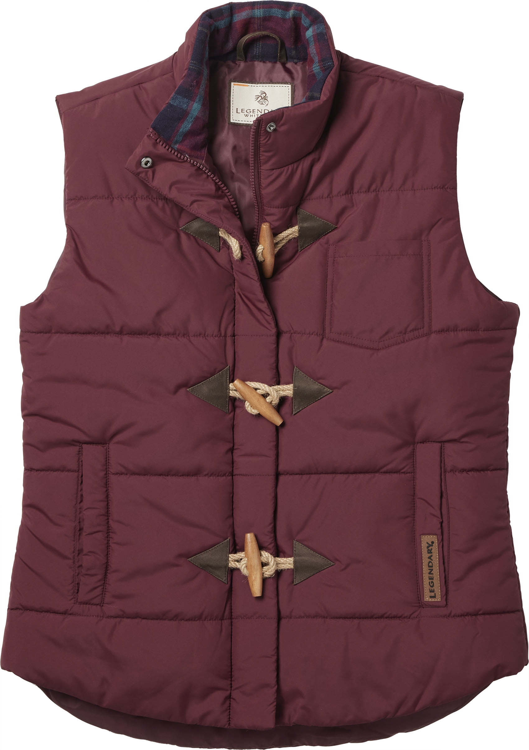 Legendary Whitetails Women's Quilted Toggle Puffer Vest - Walmart.com