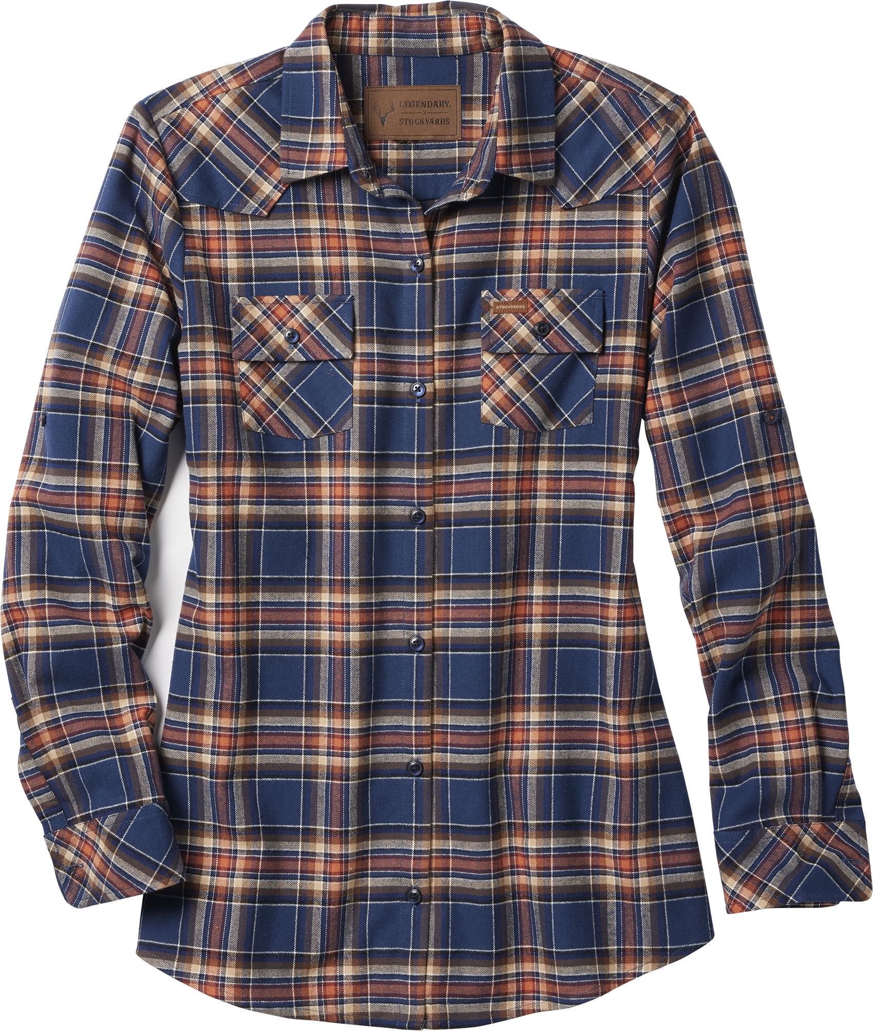 Legendary Whitetails Women's Stockyards Cinch Flannel Long Sleeve Shirt ...