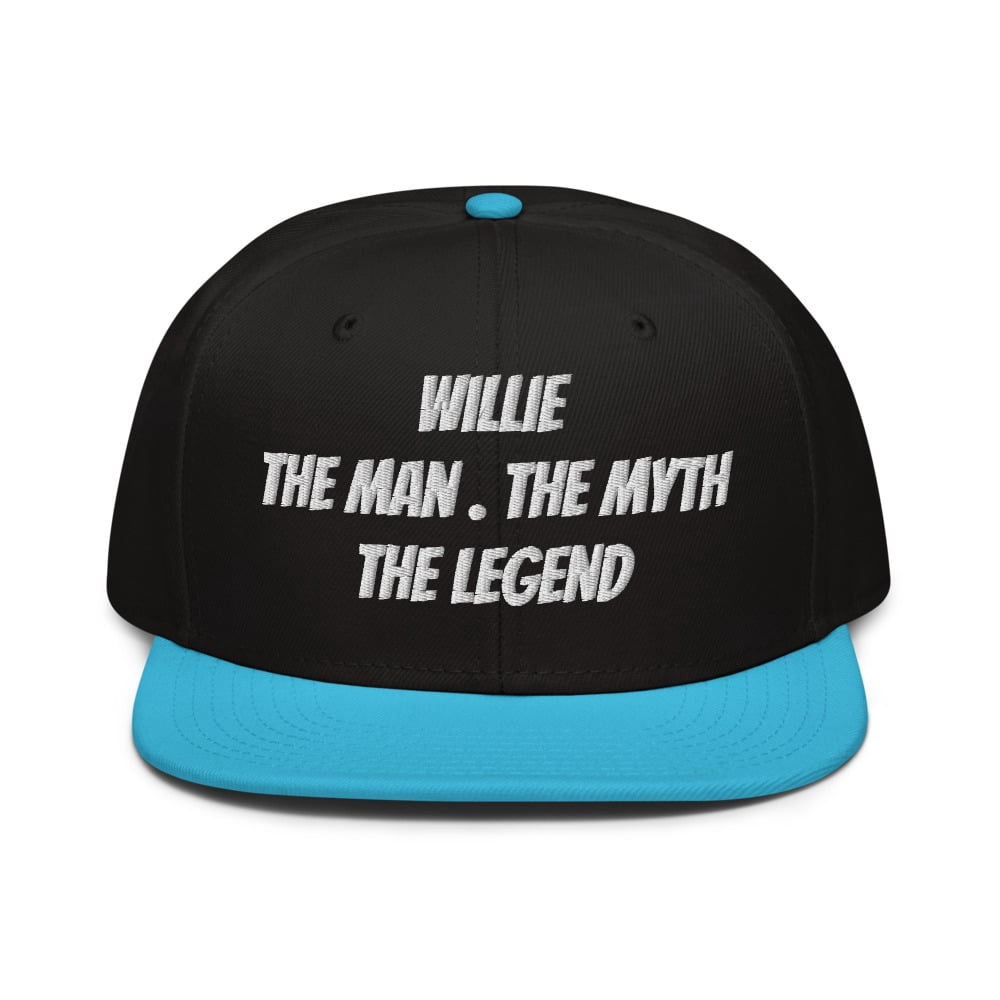 Legendary Willie Snapback Hat, Willie-The Man The Myth The Legend ...