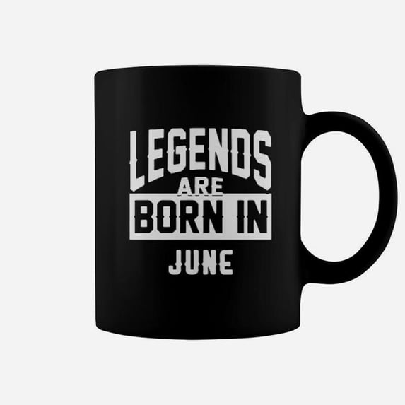 Legends Are Born In White Coffee Mug - Walmart.com