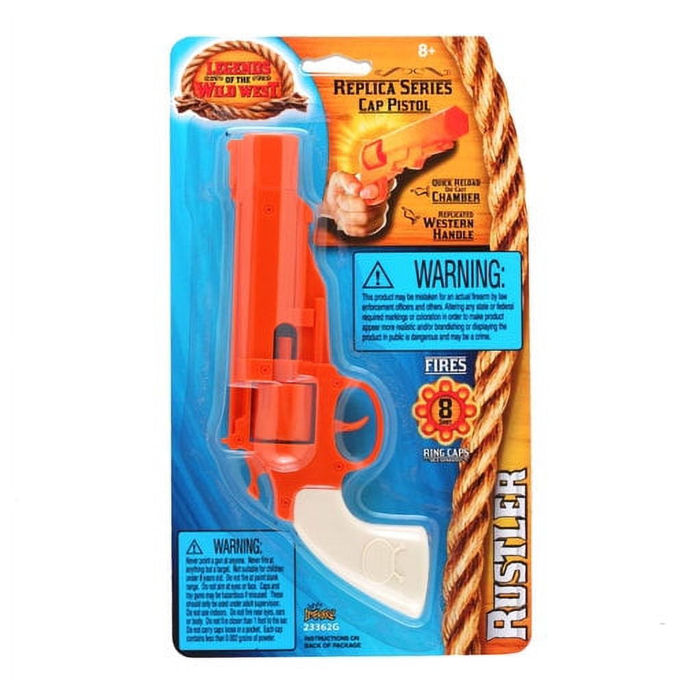 Legends Cap Pistol Assortment Toy Guns for Kids Imagination & Creative ...