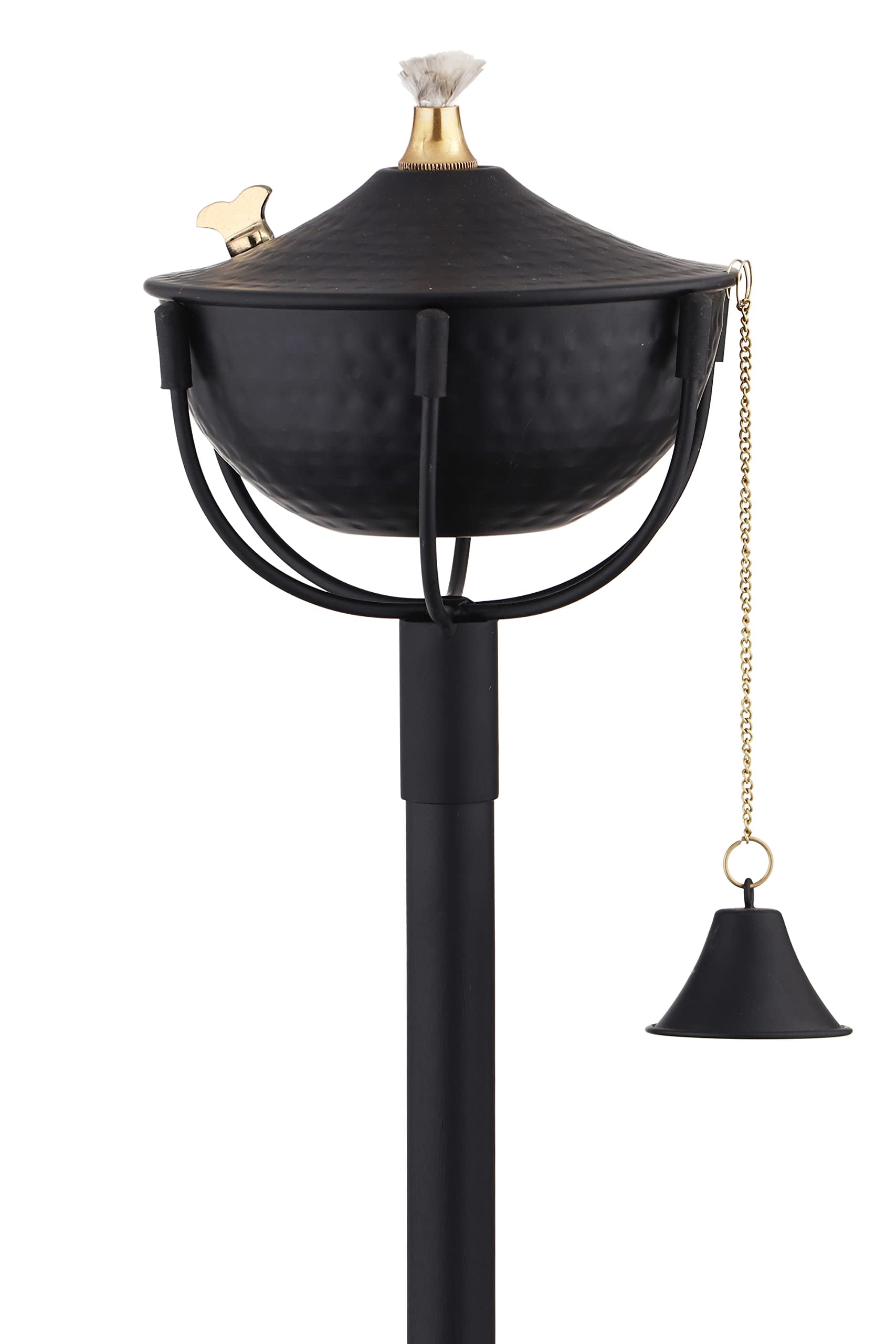 Legends Direct Maui Premium Metal Oil Lamp Outdoor, 54" Tall- Tiki ...