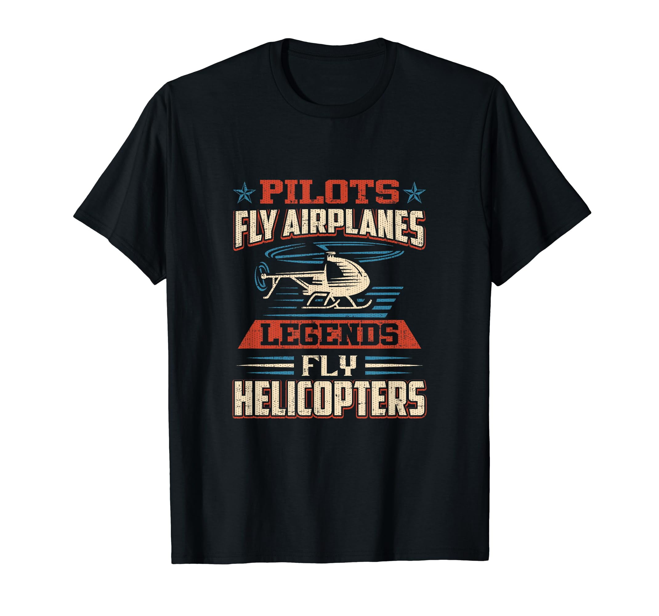 Legends Fly Helicopter Shirt Aviation Pilot T-shirt - Walmart.com