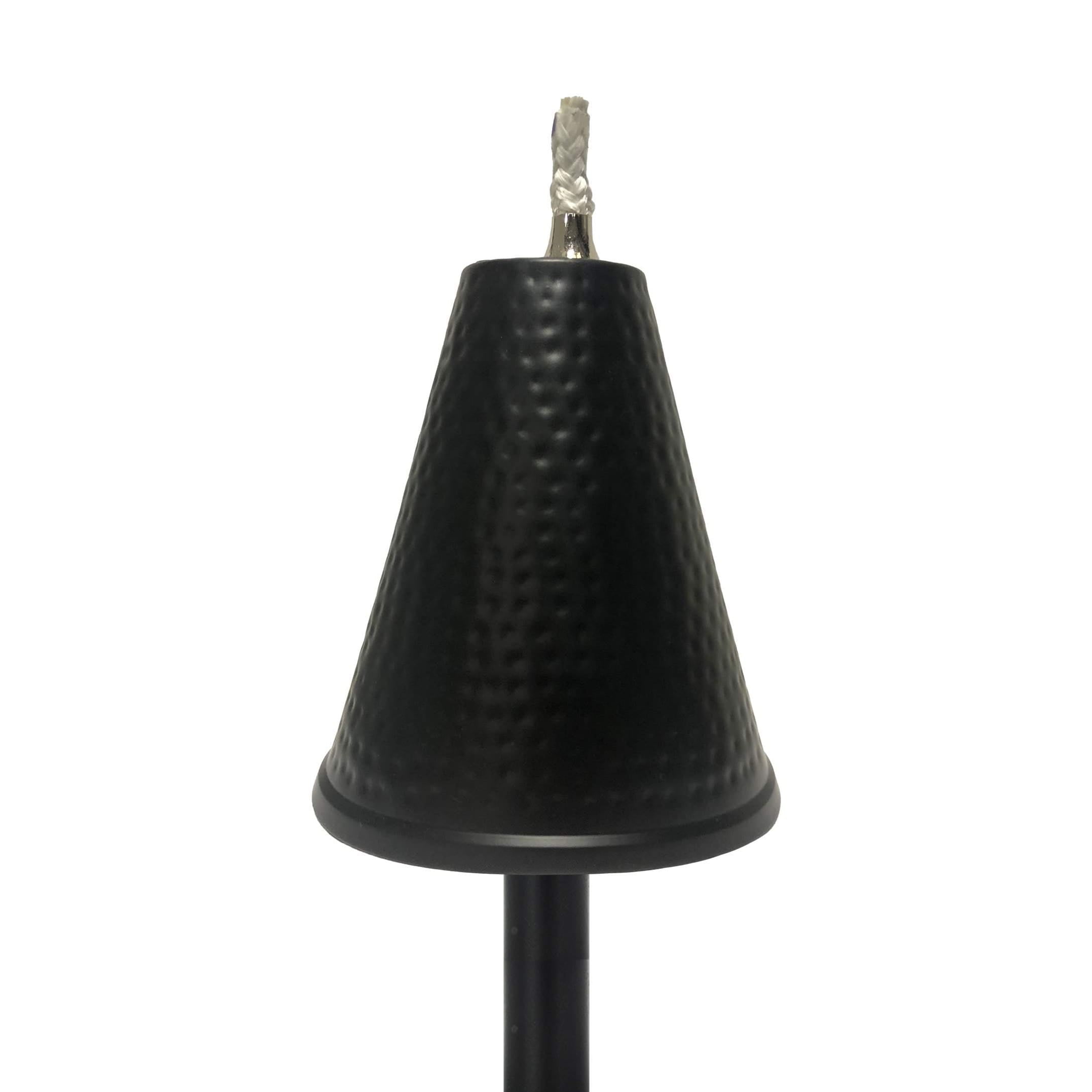 Legends International Large Hawaiian Cone Tiki Torch Hammered Patina ...