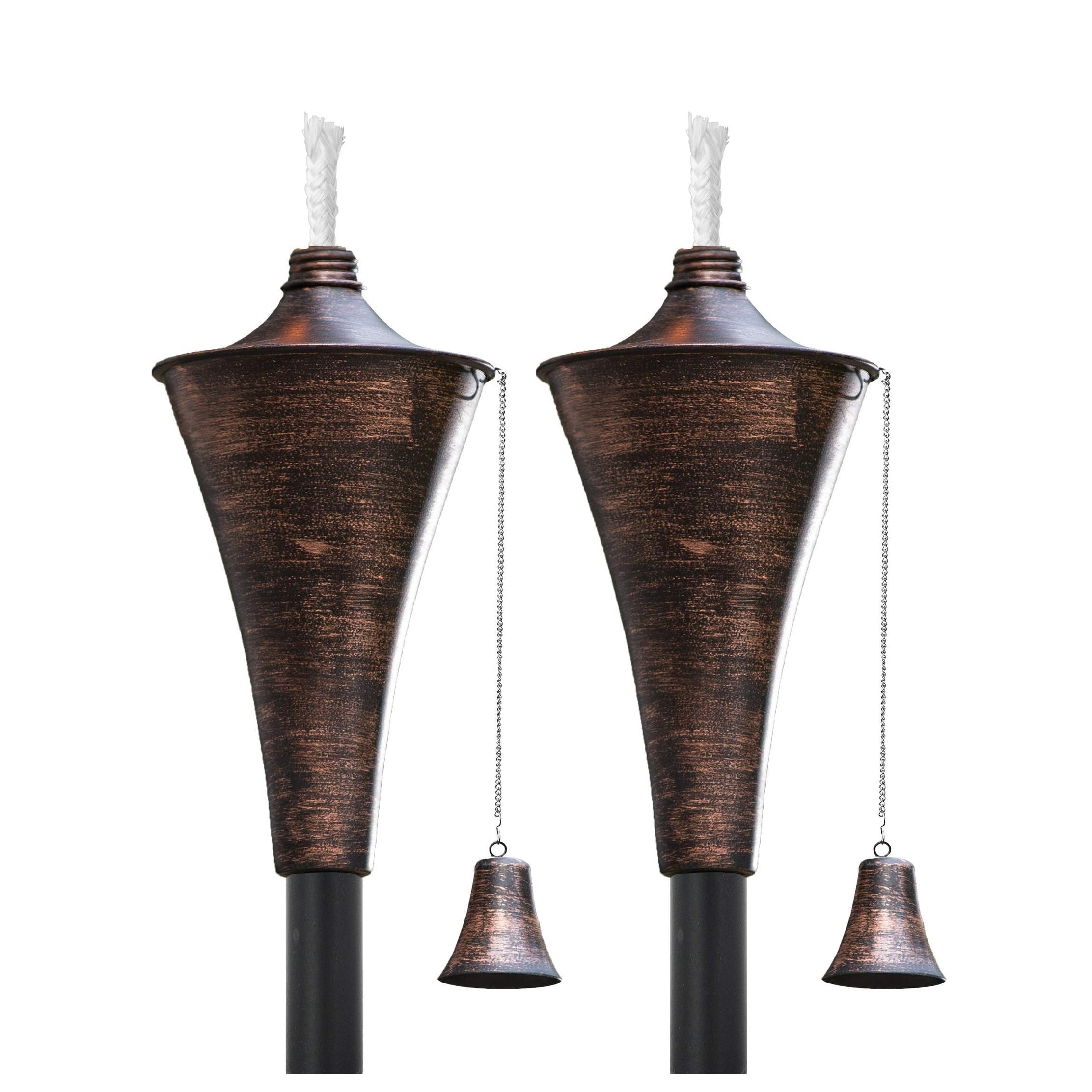 Legends International Oahu Tiki Torch Brushed Bronze - 2 Pack - Walmart.com