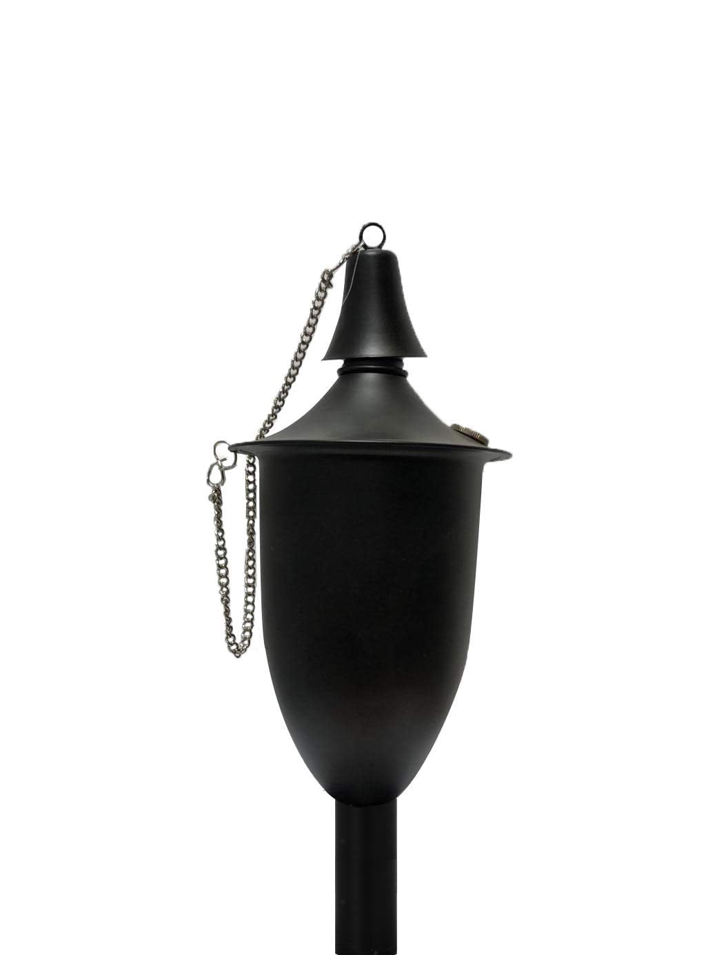 Legends International Small Elegant Tiki Torch Hammered Patina - 1 Pack ...