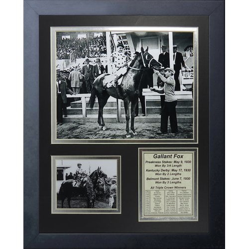 Legends Never Die Gallant Fox 1930 Triple Crown Winner Framed ...