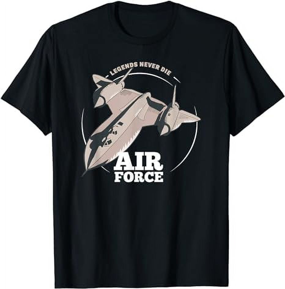 Legends Never Die Military SR 71 Blackbird, Airplane Jet T-Shirt ...