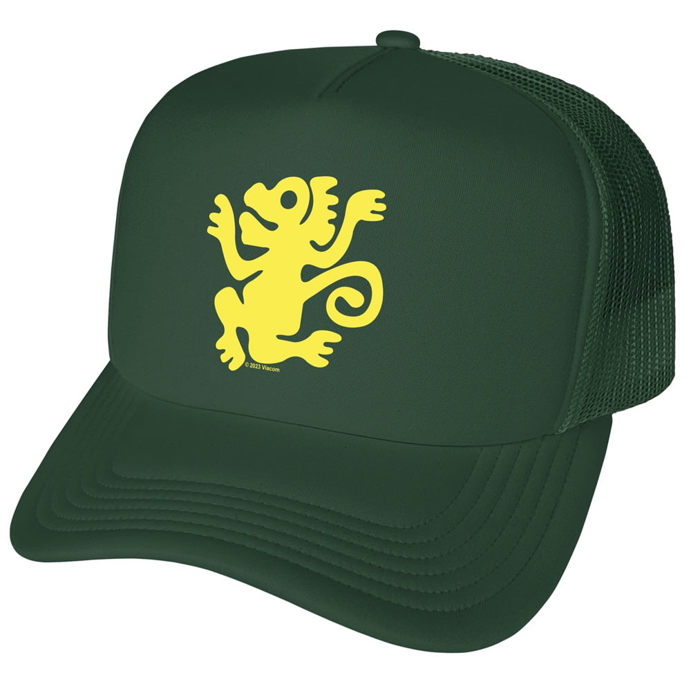 Legends Of The Hidden Temple Green Monkeys Foam Snapback Trucker Hat ...