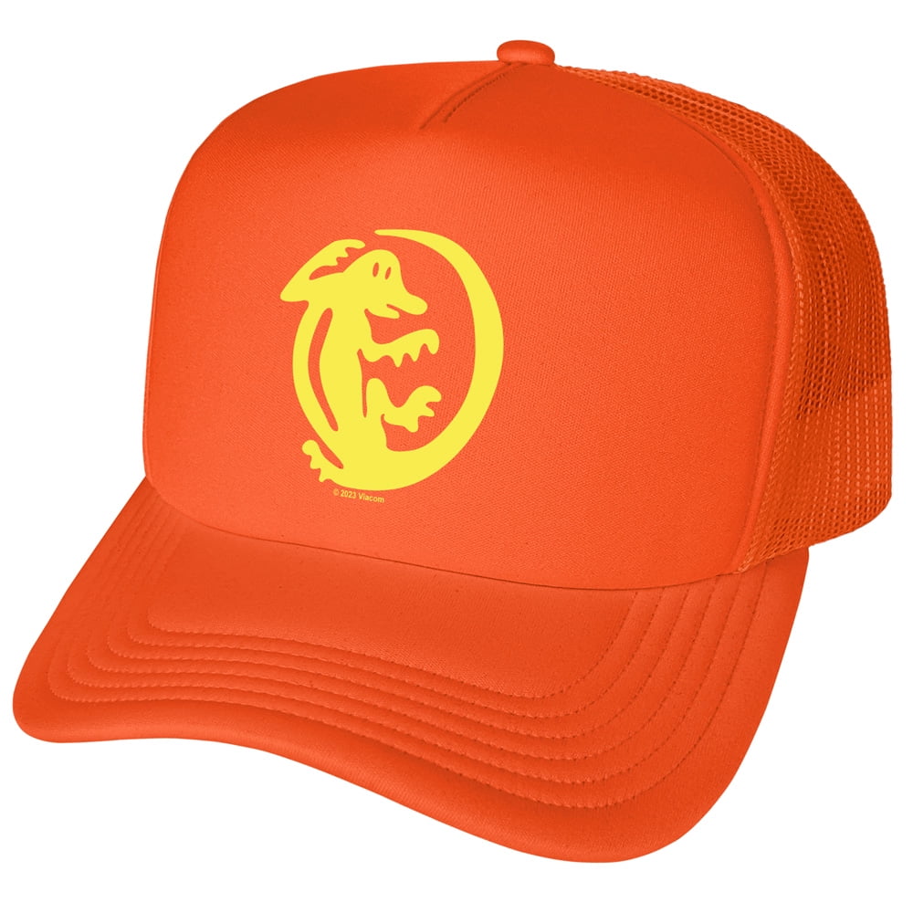 Legends Of The Hidden Temple Orange Iguanas Foam Snapback Trucker Hat ...