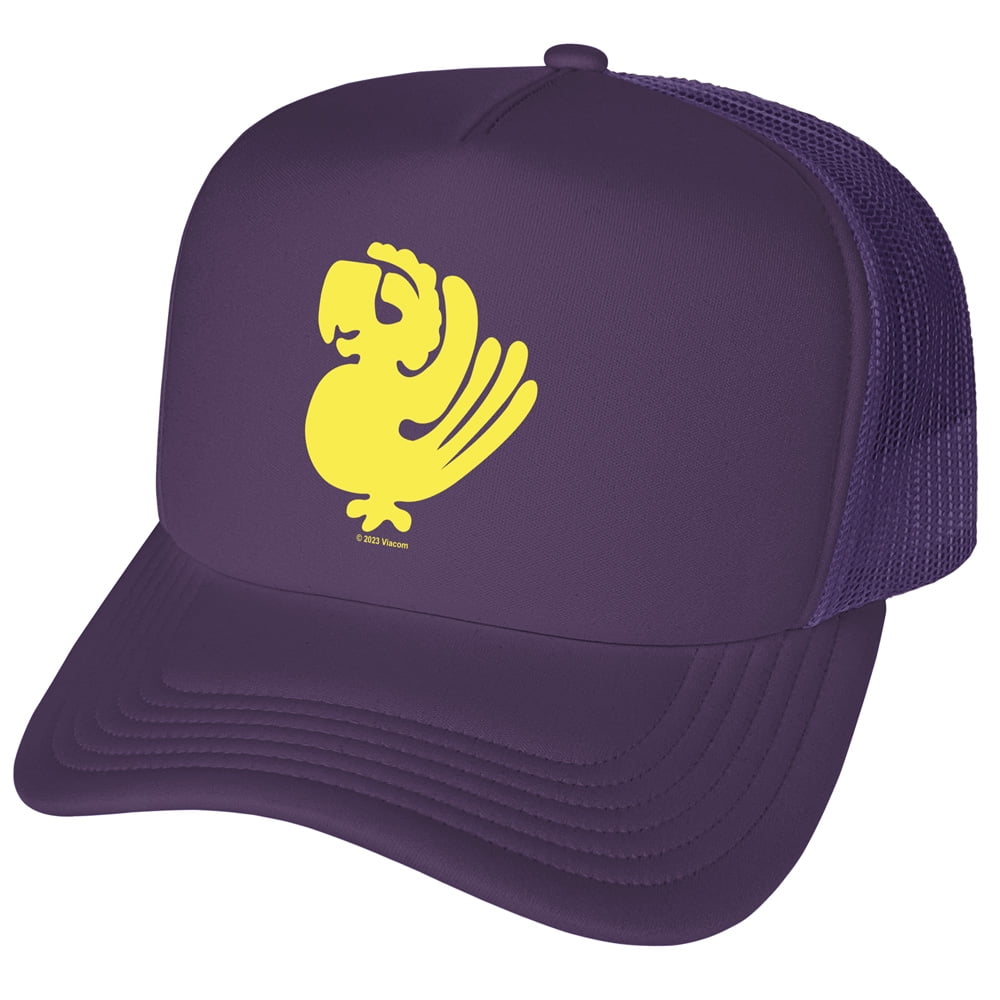 Legends Of The Hidden Temple Purple Parrots Foam Snapback Trucker Hat ...
