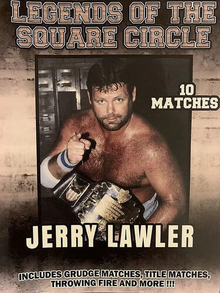 Legends Of The Square Circle Jerry Lawler (DVD), Team Marketing, Sports ...