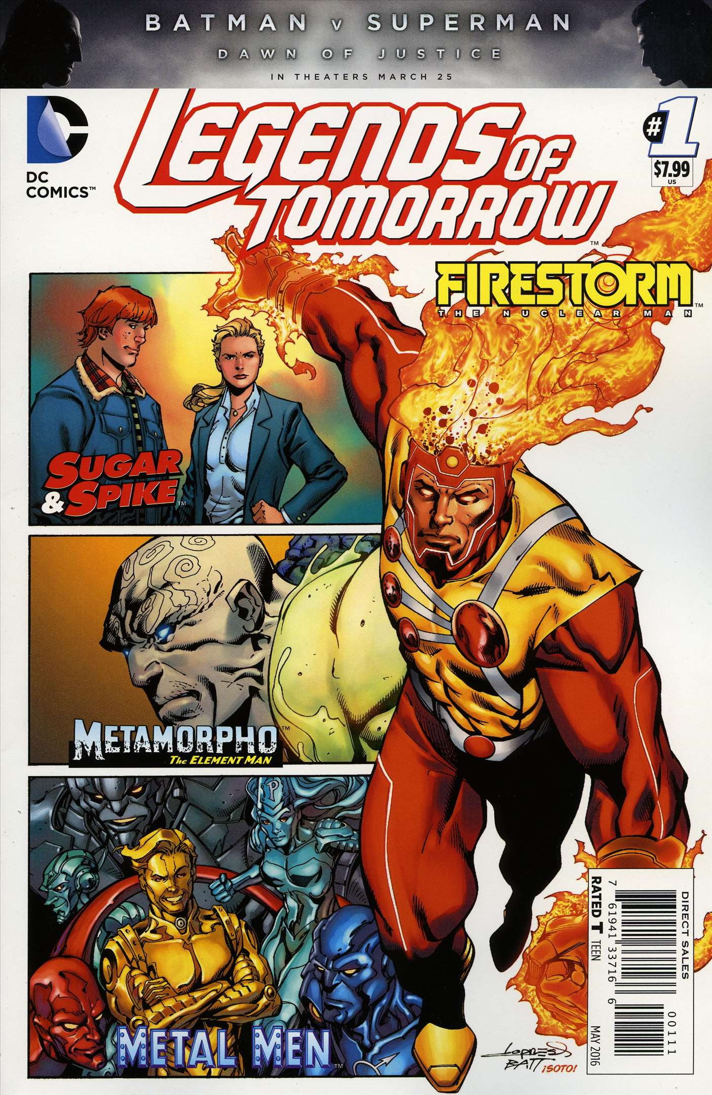 Legends Of Tomorrow #1 VF ; DC Comic Book - Walmart.com